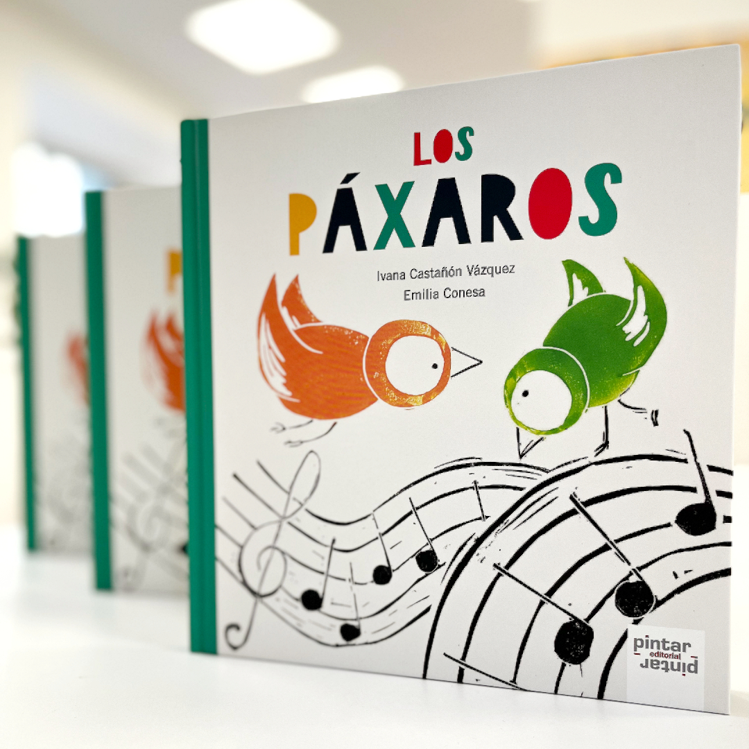NOVEDÁ: «Los páxaros», d’Ivana Castañón Vázquez y Emilia Conesa – Pintar-Pintar Editorial | Blog